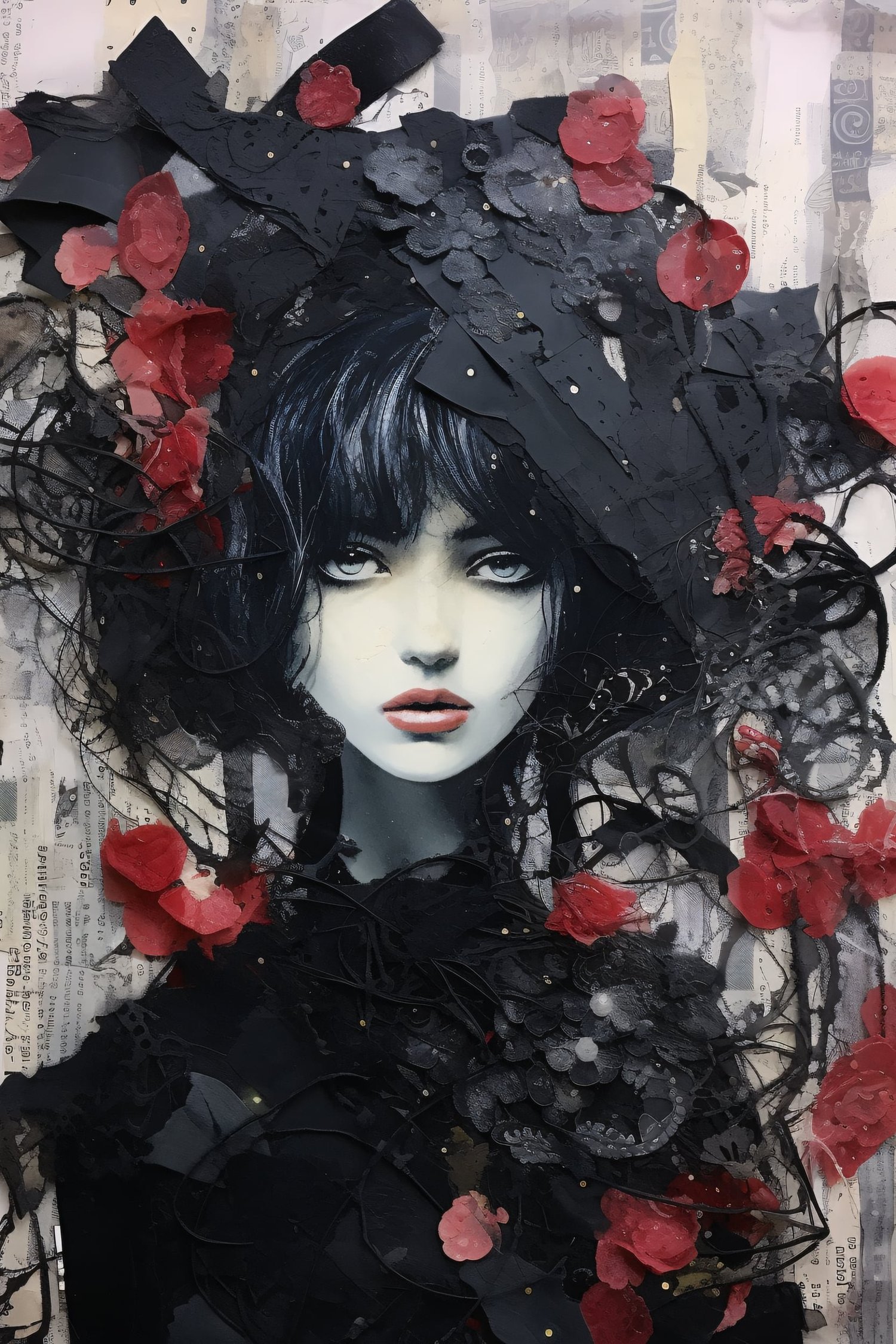 Gothic Art: Collage Paper — e14 Artbox