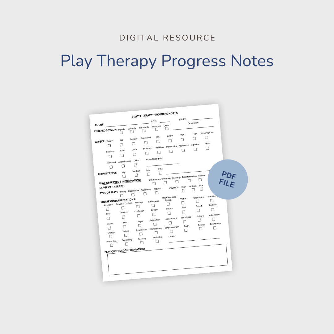 Stages of Somatic Experiential Play Therapy — Melissa Wetterlund