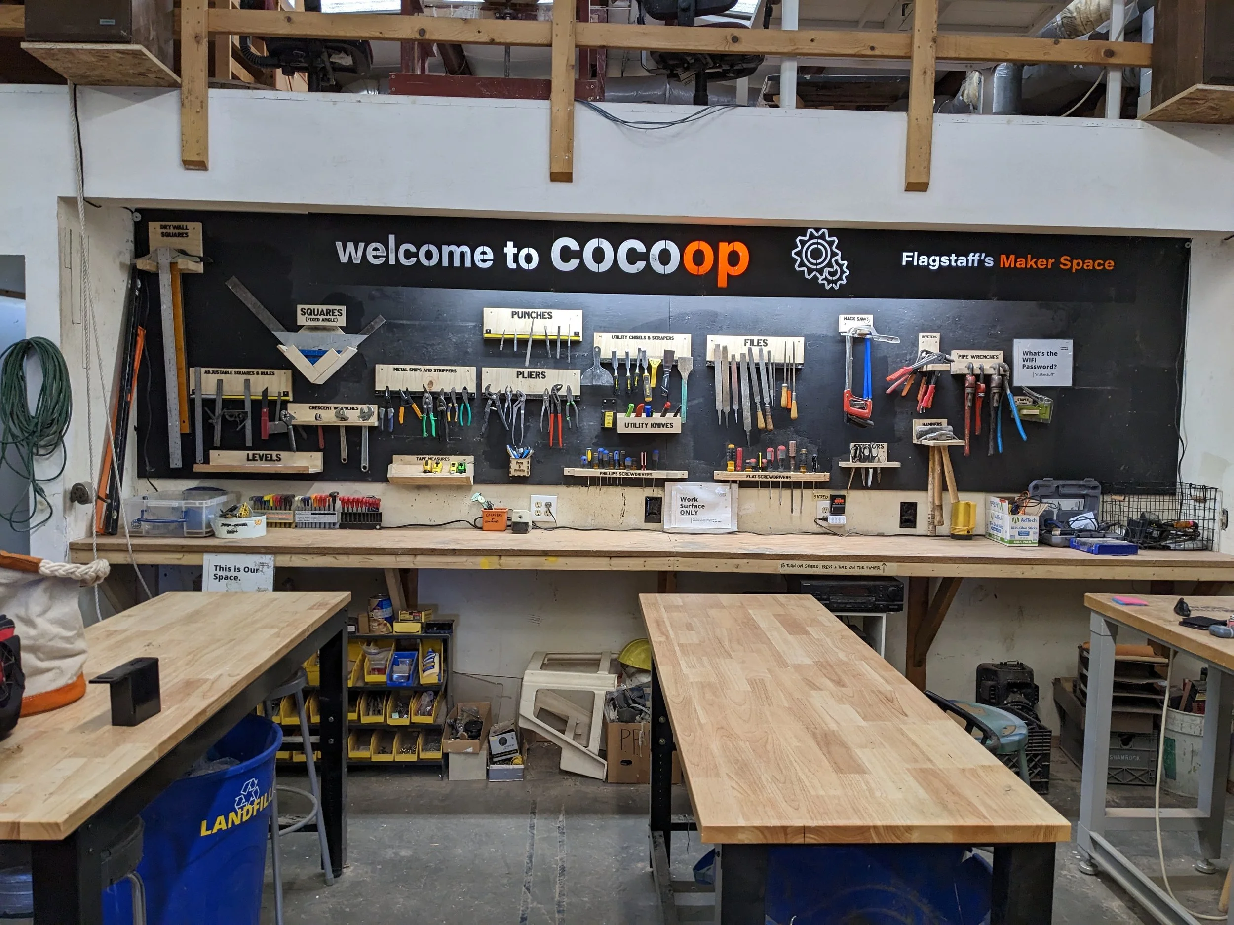 Coco-op Makerspace Flagstaff