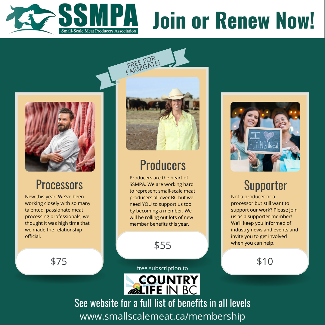 Small Scale Meat Producers