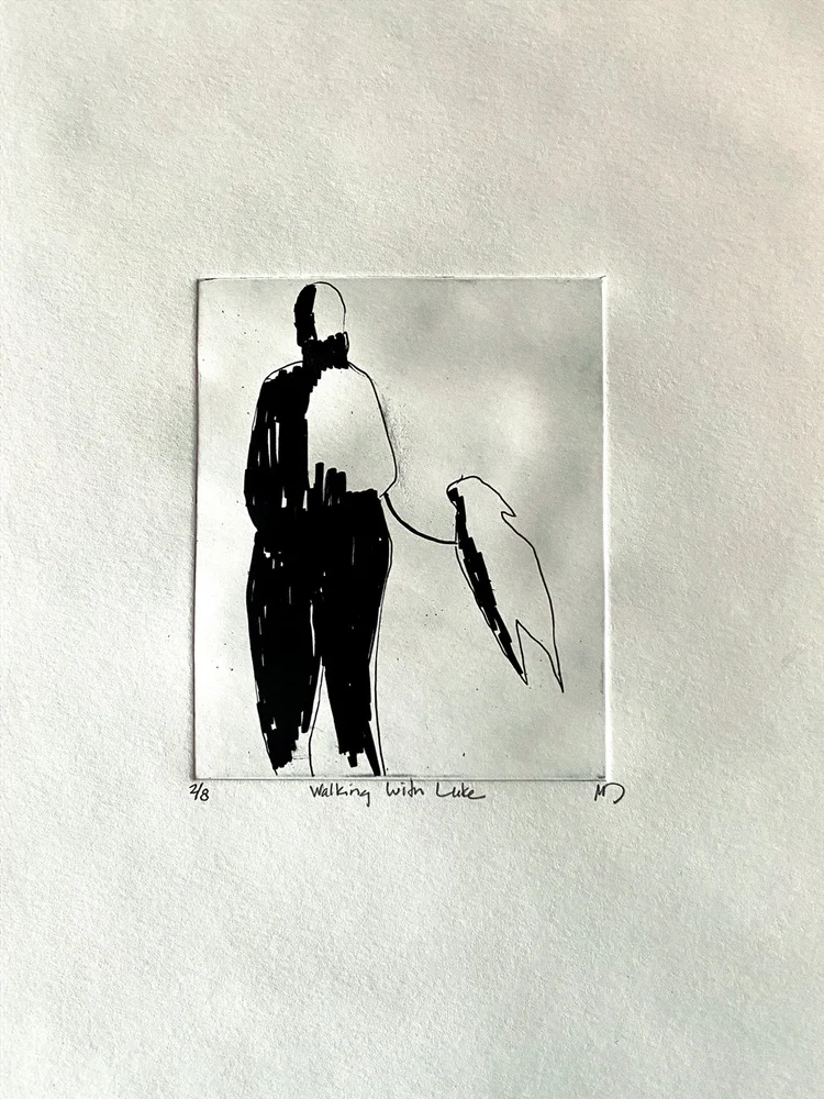 Solar Plate Etching — Margaret DeKoven Printmaker