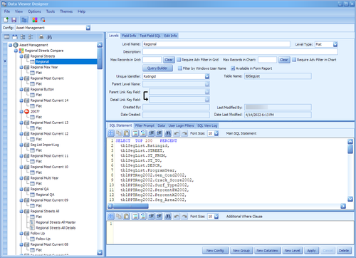 Data Viewer Designer — VEMAX Management