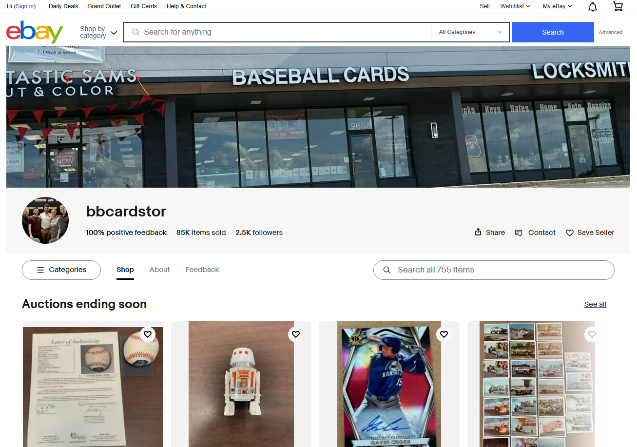 The Baseball Card Store LLC