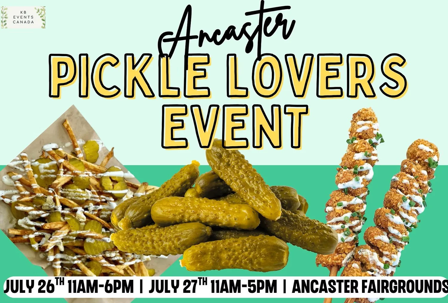 Pickle Lovers Event — Ancaster Agricultural Society