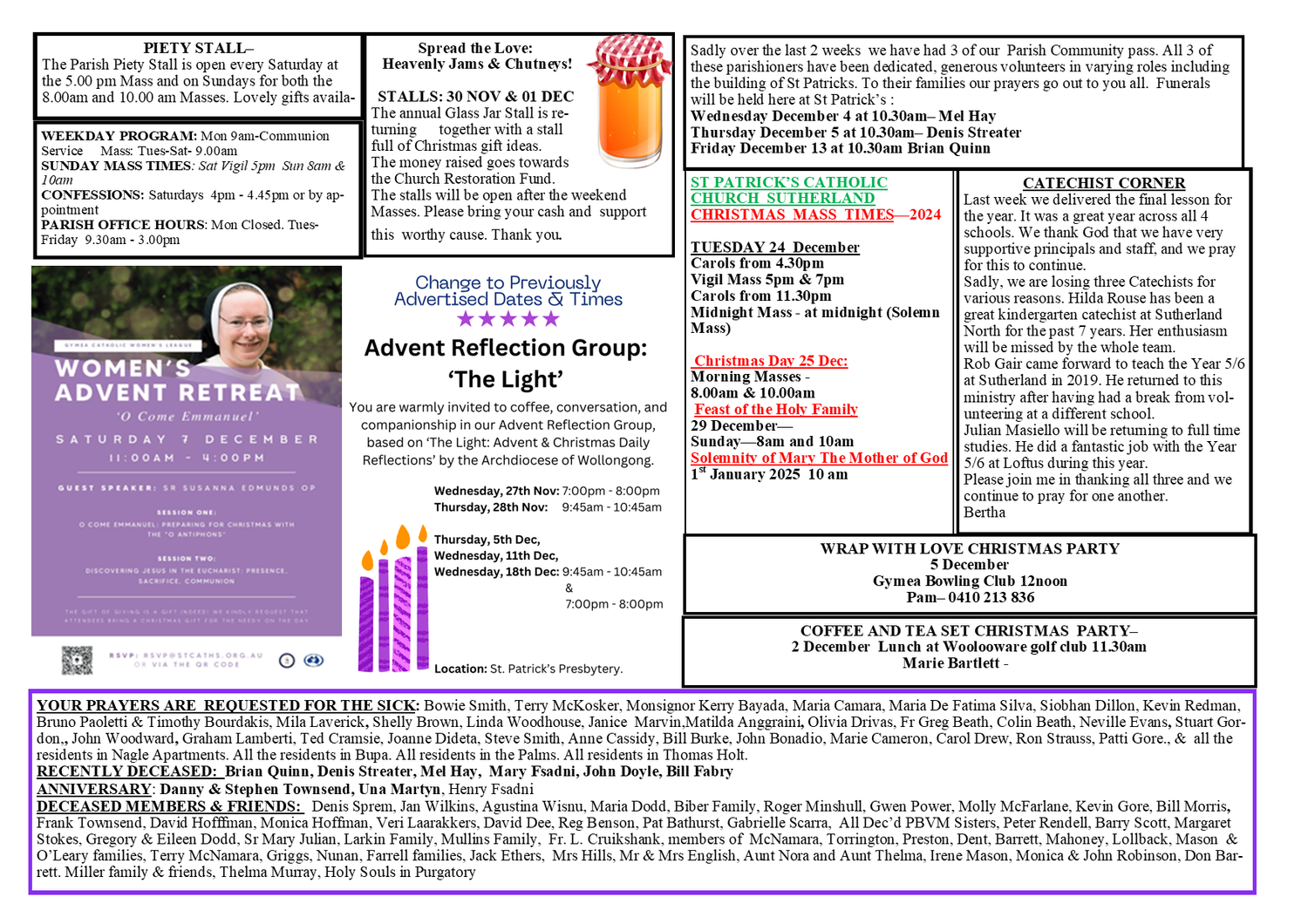 Gallery 2 — St. Patrick's Catholic Church Sutherland