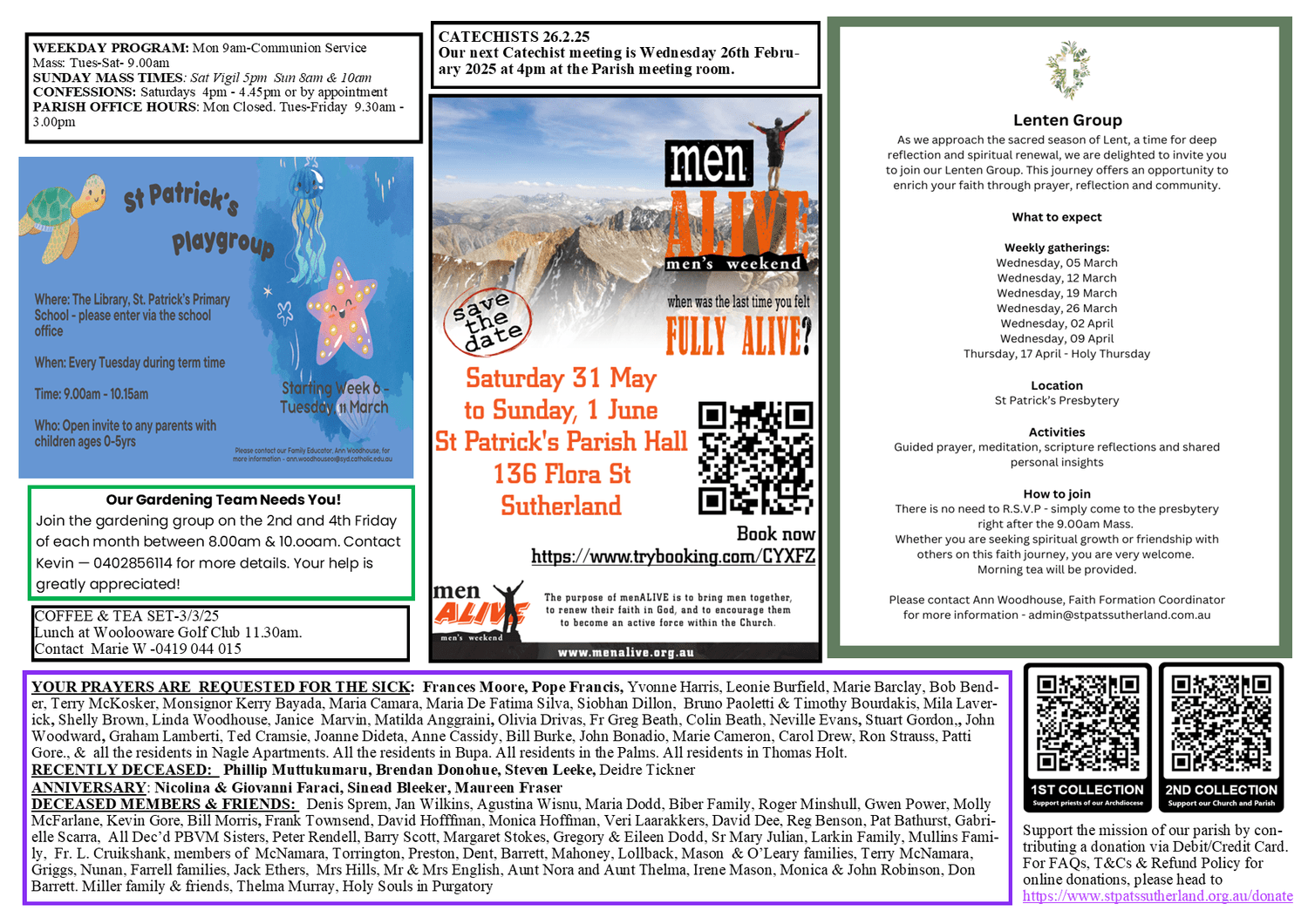 Gallery 2 — St. Patrick's Catholic Church Sutherland