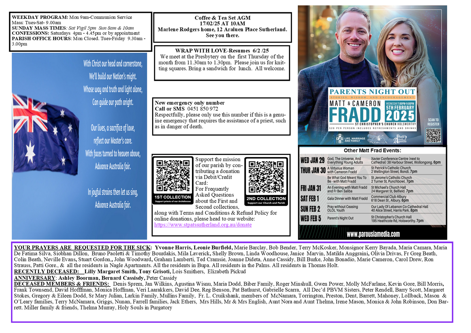 Gallery 2 — St. Patrick's Catholic Church Sutherland