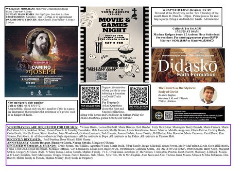 Gallery 2 — St. Patrick's Catholic Church Sutherland