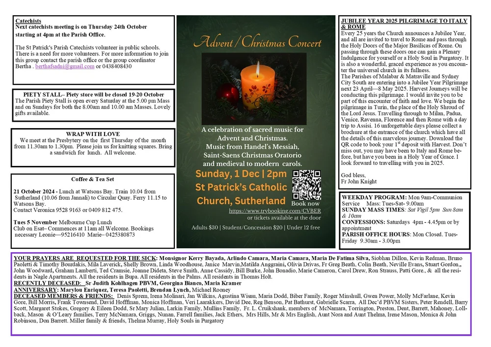 Gallery 2 — St. Patrick's Catholic Church Sutherland