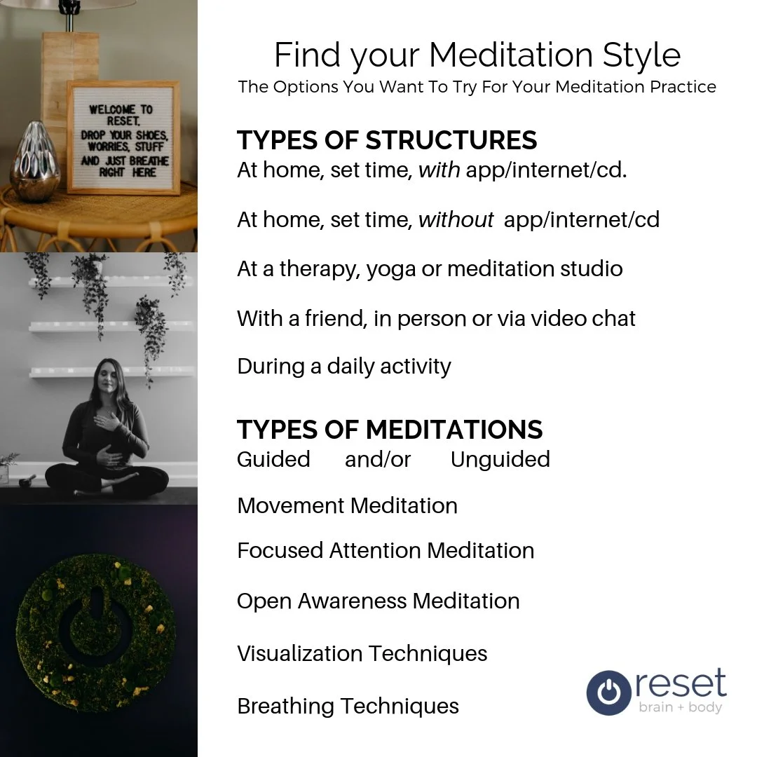 The Different Types of Meditation (How to Grow A Meditation Practice ...