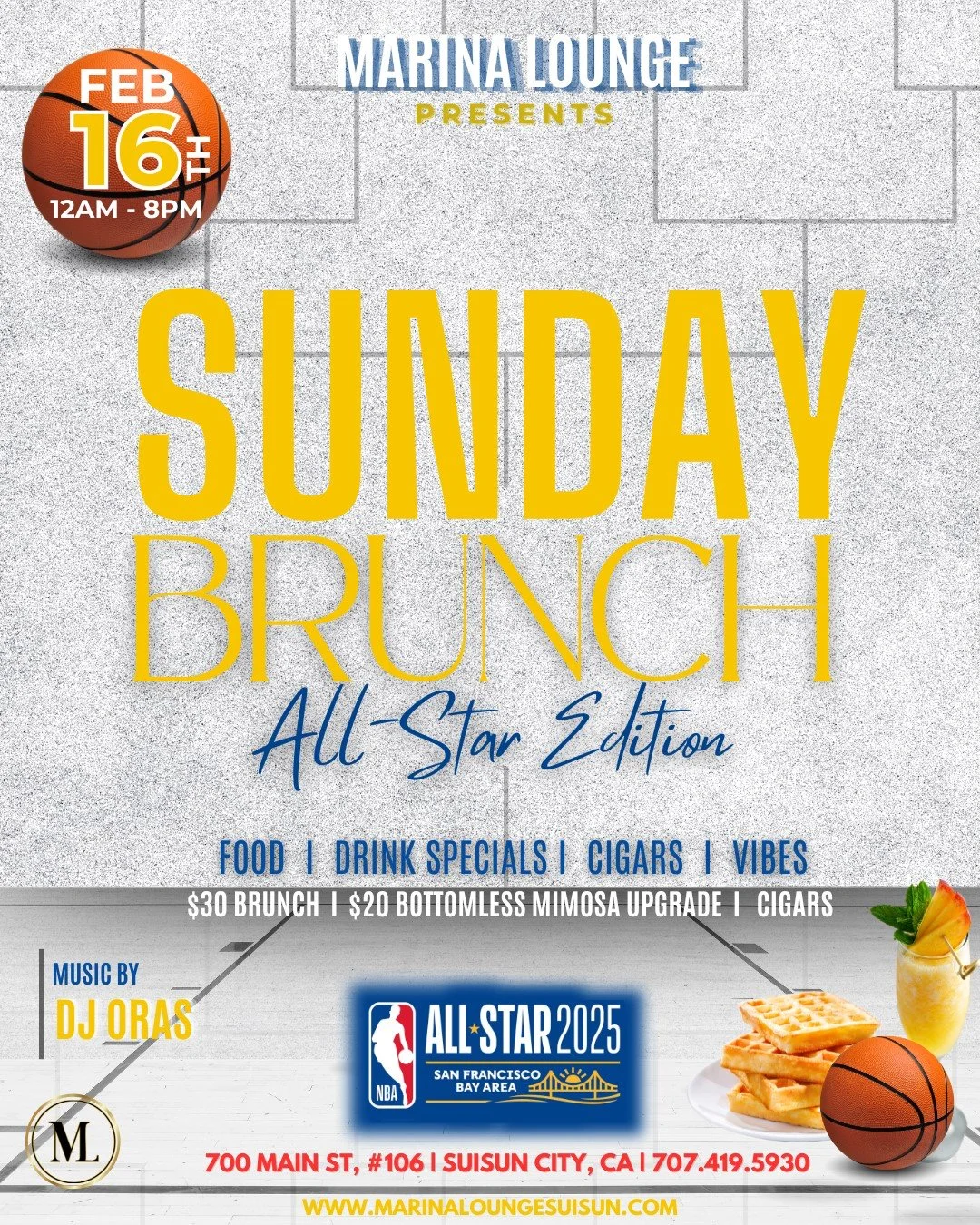 Upcoming Events — Marina Lounge