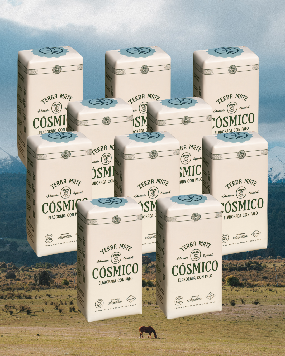 Cósmico Yerba Mate – Yerba Mate Suave y Duradera de Misiones, Argentina