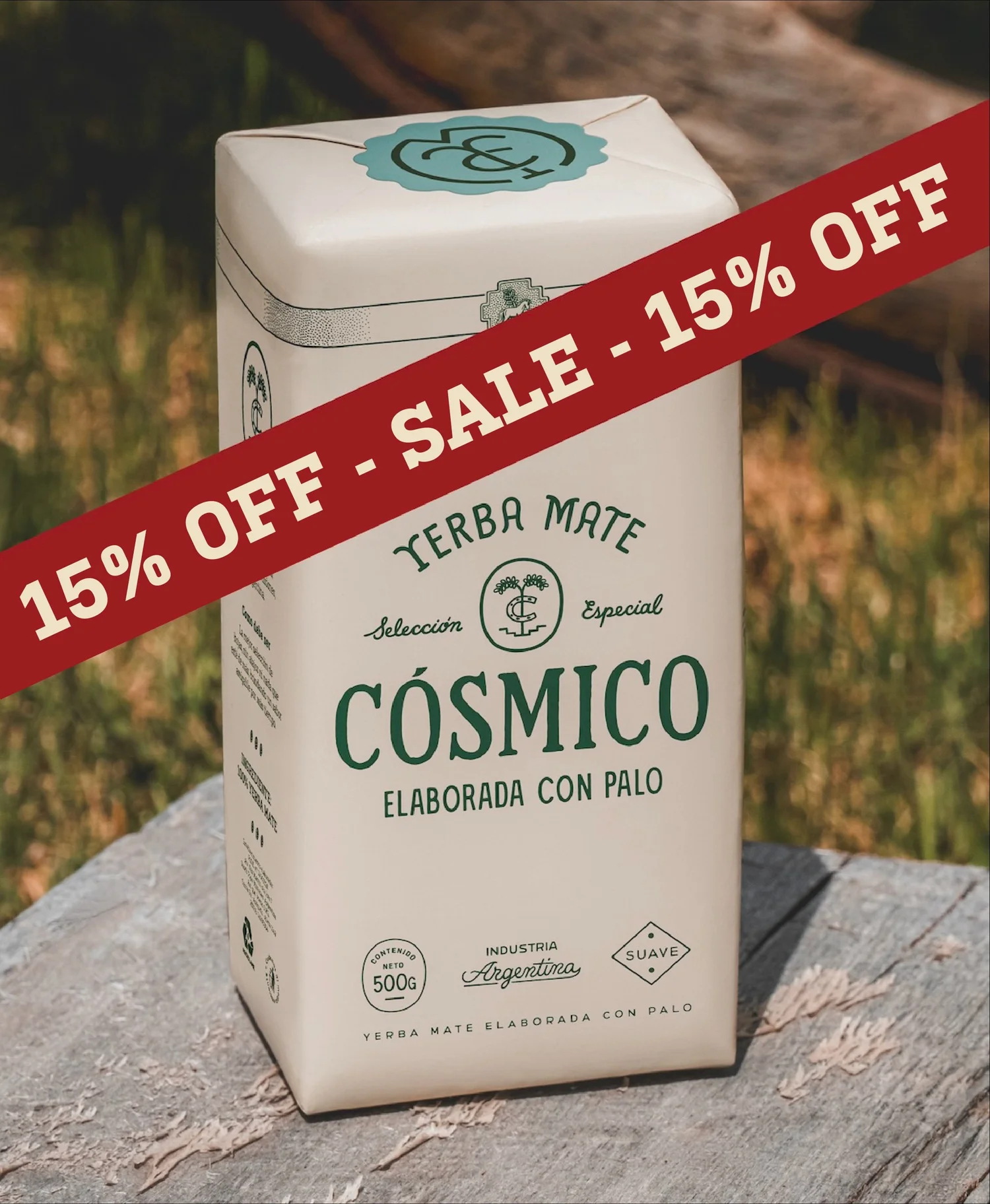 Cósmico Yerba Mate – Yerba Mate Suave y Duradera de Misiones, Argentina