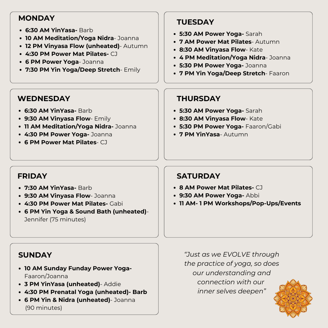 Yoga Classes — Evolve Yoga Knoxville