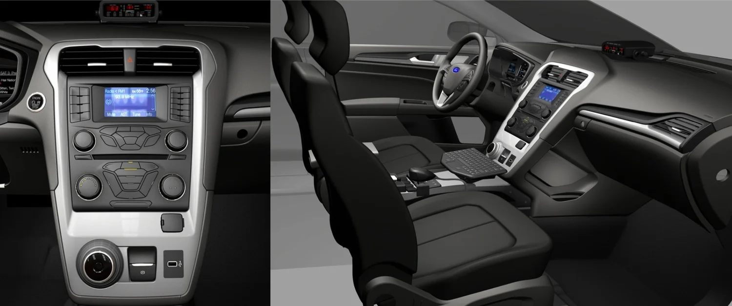 Police Car — Rafael Rego Designs
