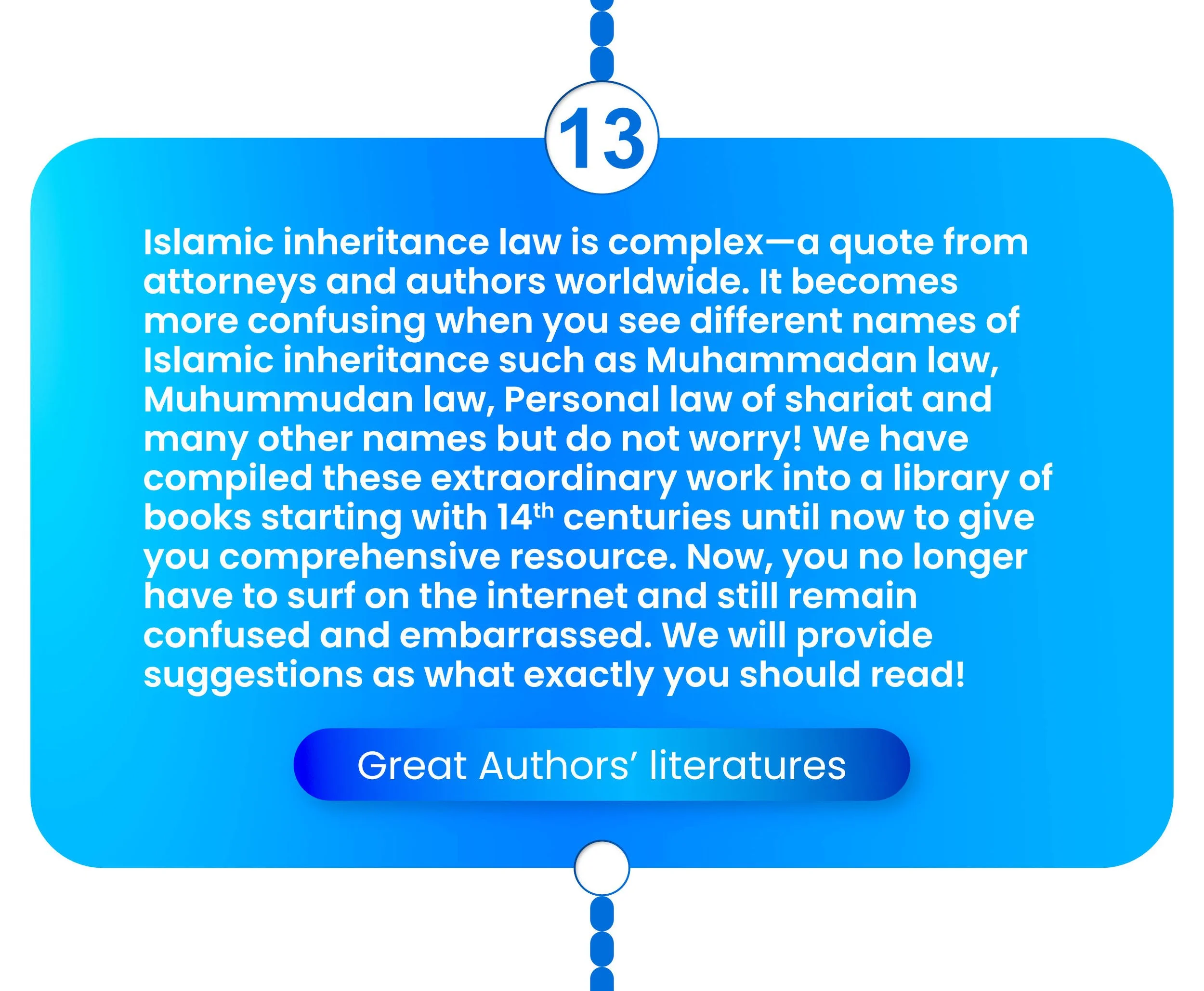 Muslim Succession Learning (15 Steps) — WASSIYYAH