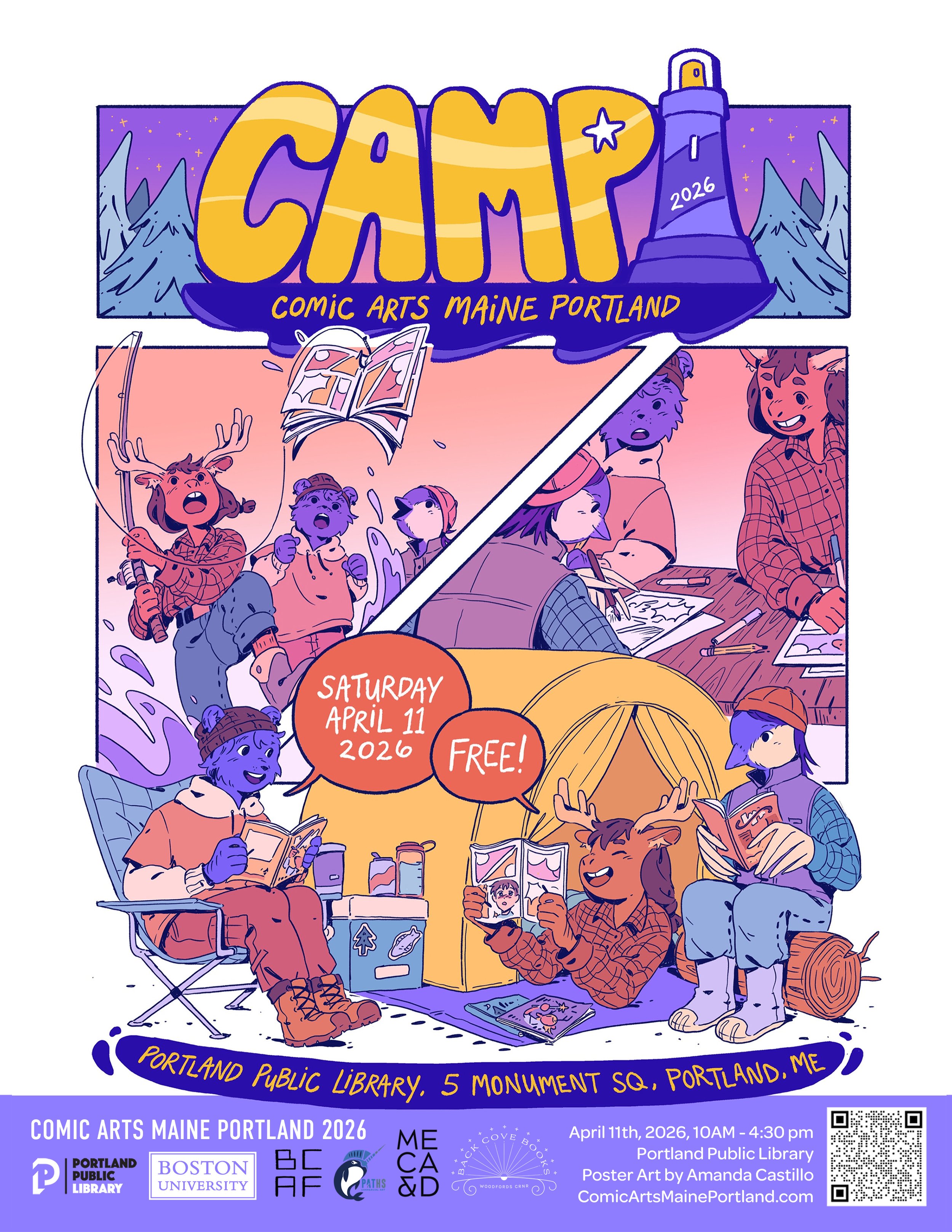 CAMP | Comic Arts Maine Portland Festival