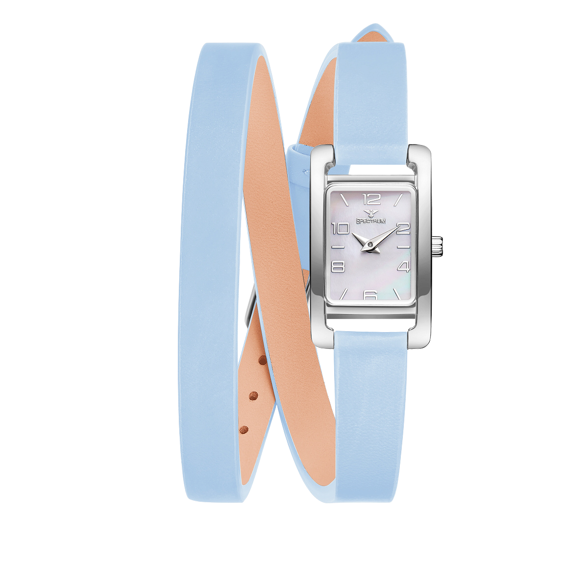 Stainless Steel WOMEN's Light Blue Watch - S17102L-8 — Spectrum