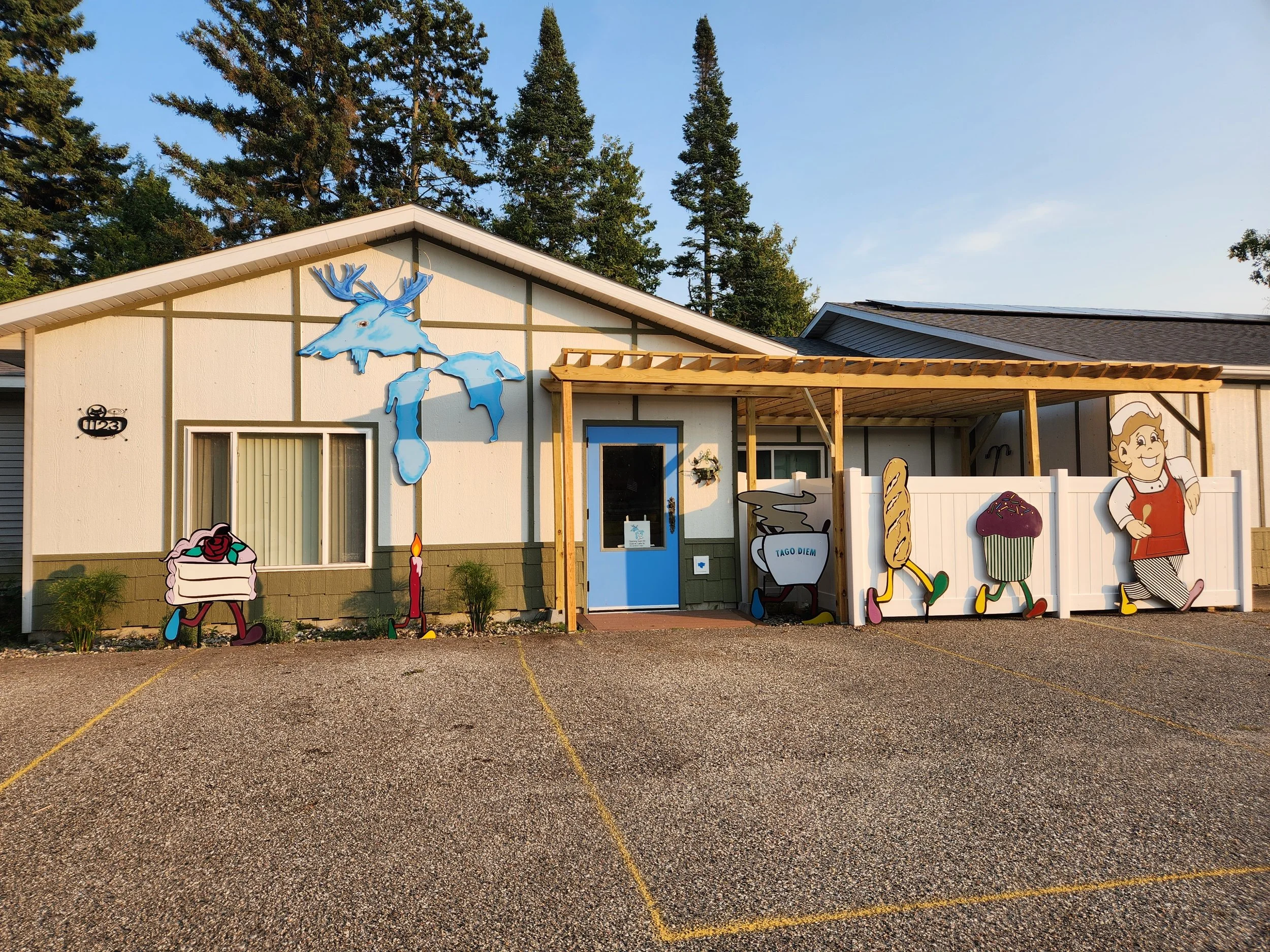 The Bleu Moose Bakery cafe