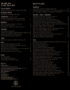 THE MENU — Sylva