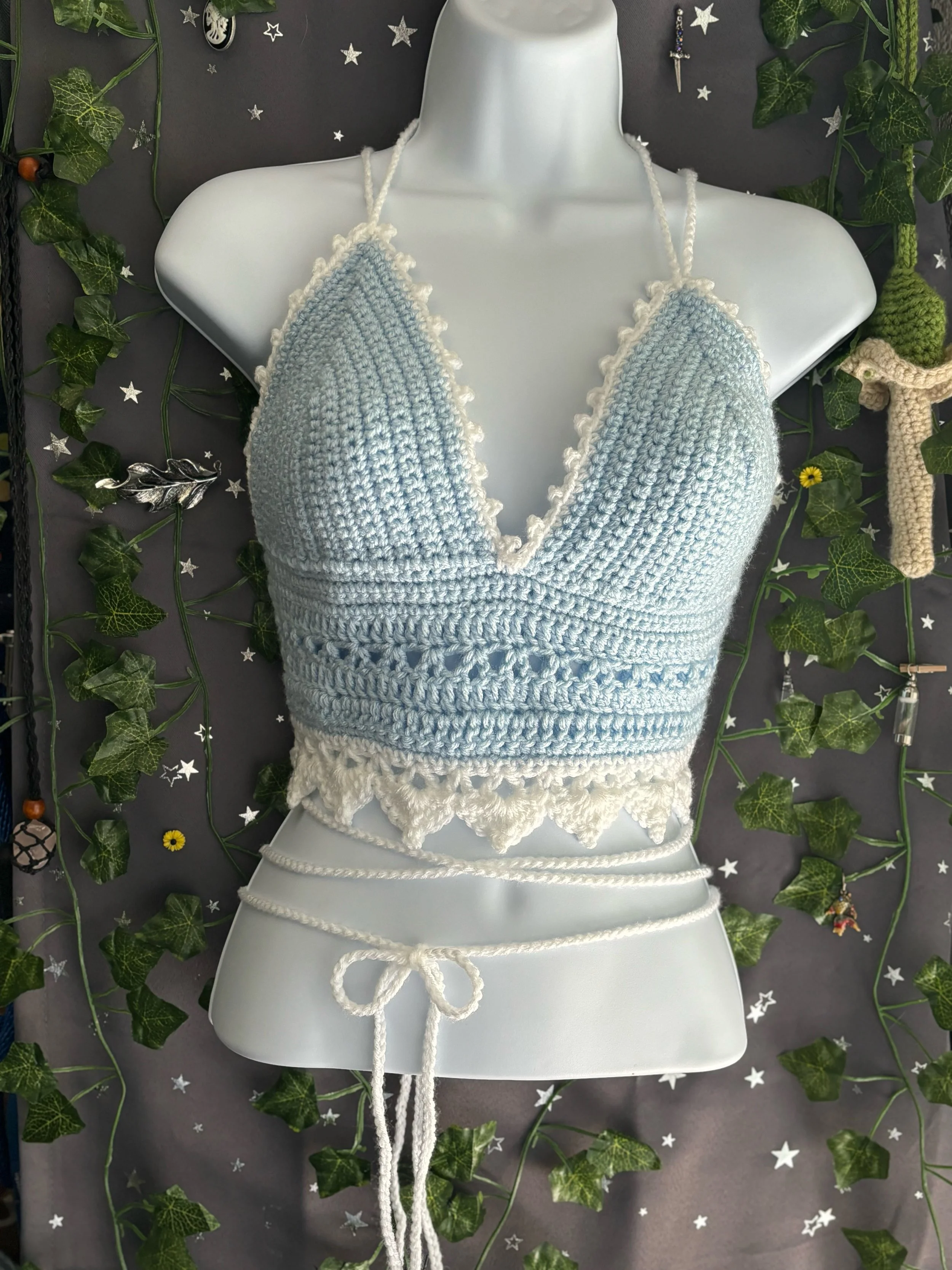 Starry Night Shrug/Halter Top Combo Pattern — Washington Fiber Forge