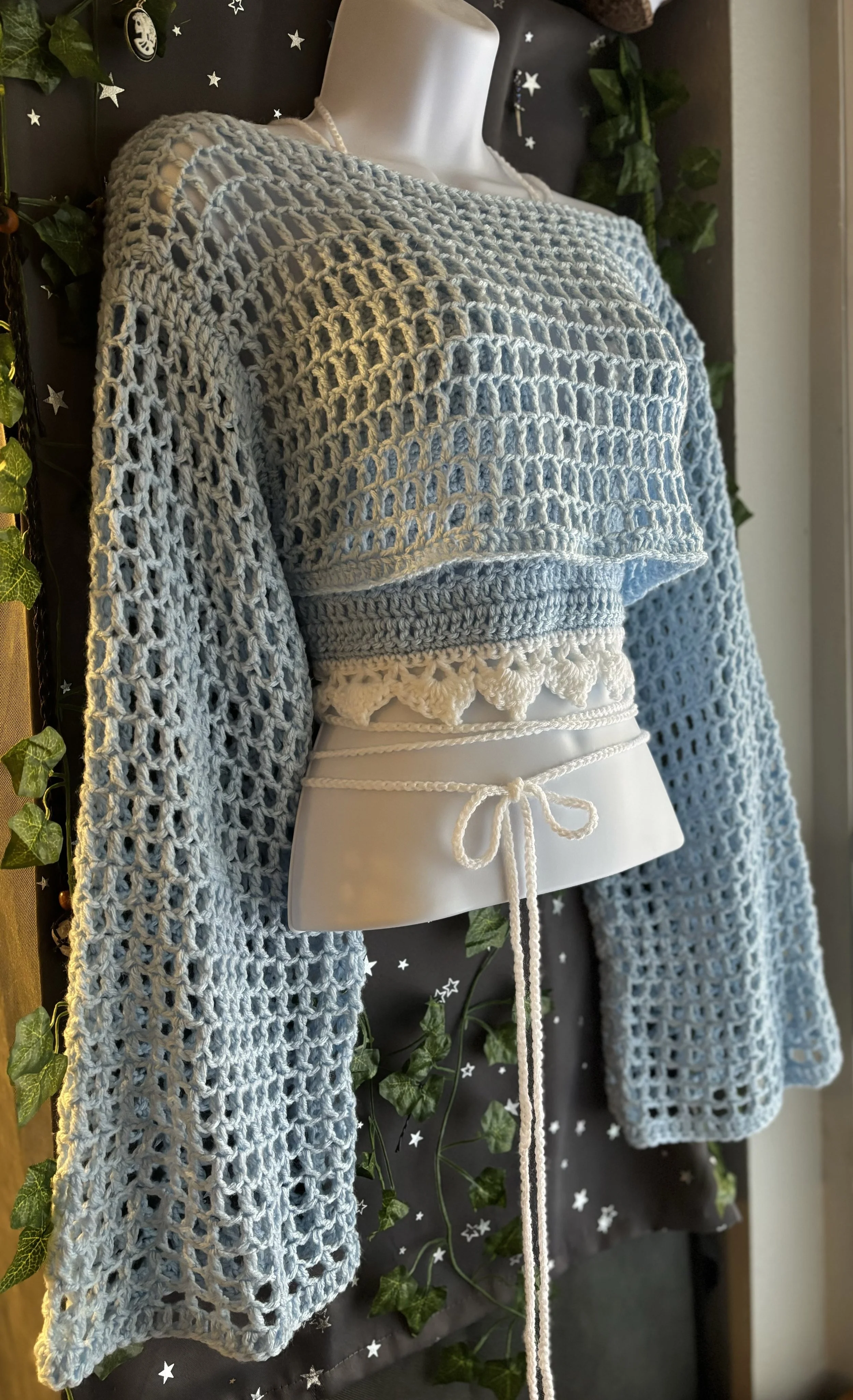 Starry Night Shrug/Halter Top Combo Pattern — Washington Fiber Forge