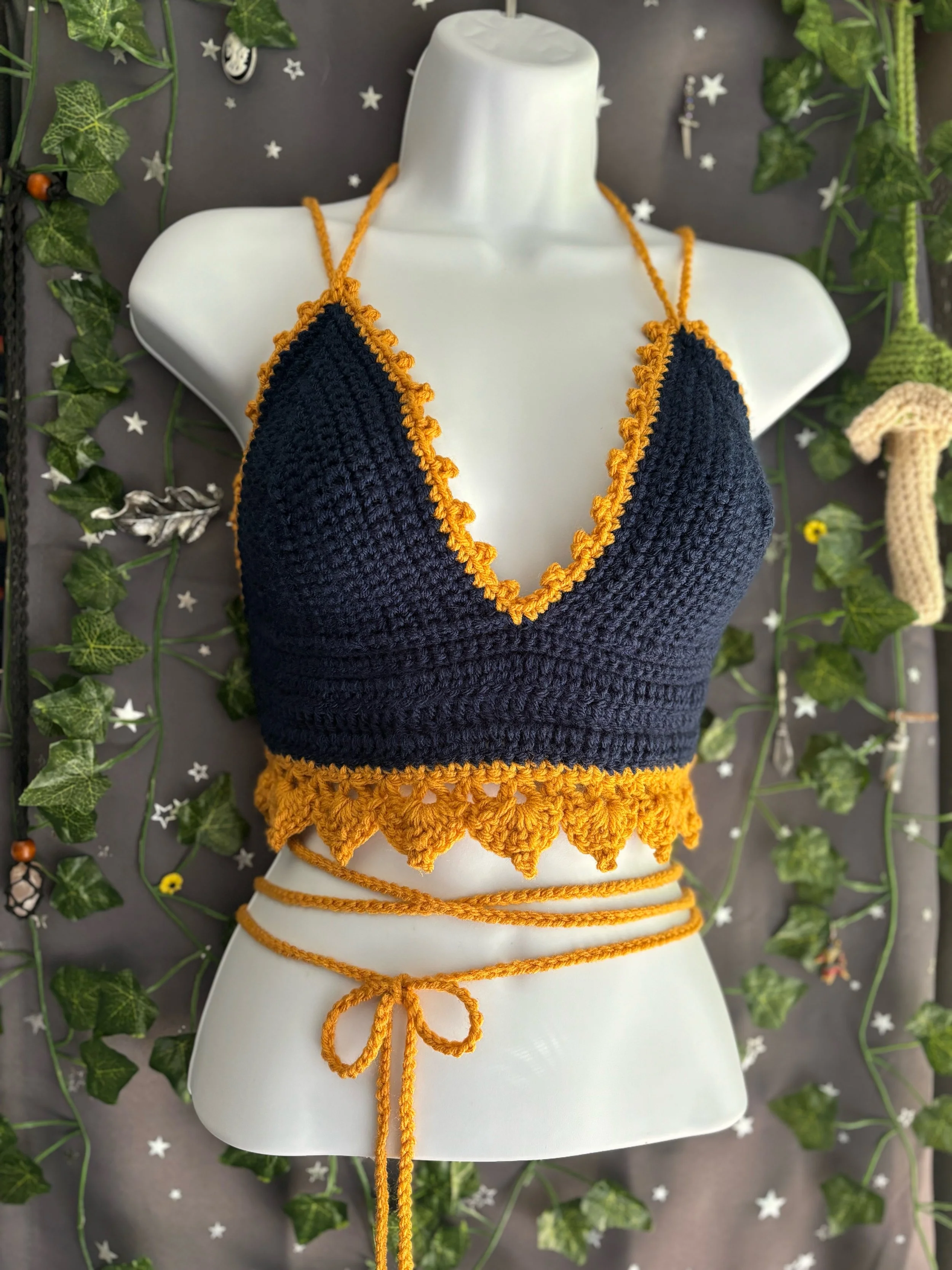 Starry Night Shrug/Halter Top Combo Pattern — Washington Fiber Forge