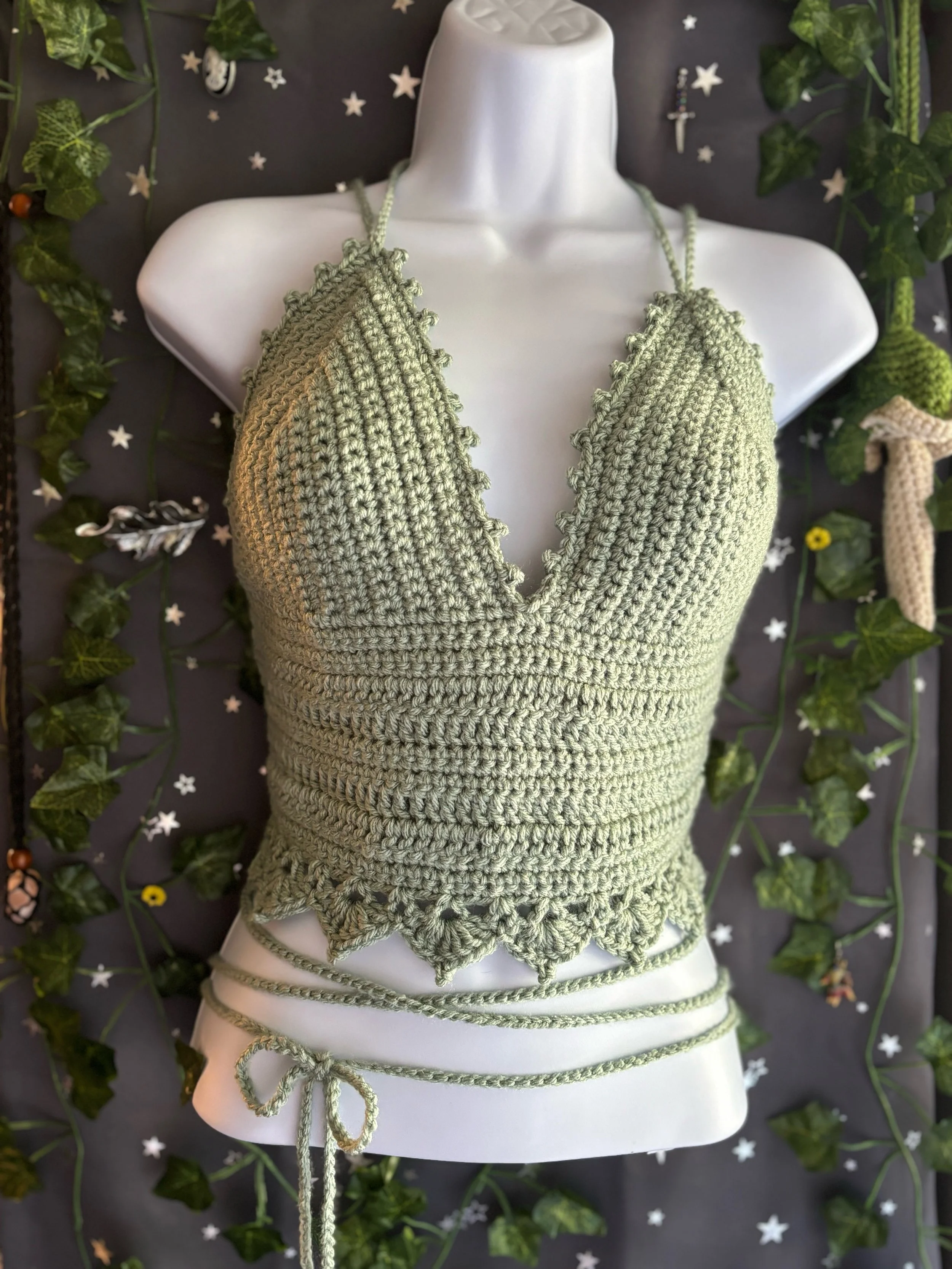 Starry Night Shrug/Halter Top Combo Pattern — Washington Fiber Forge