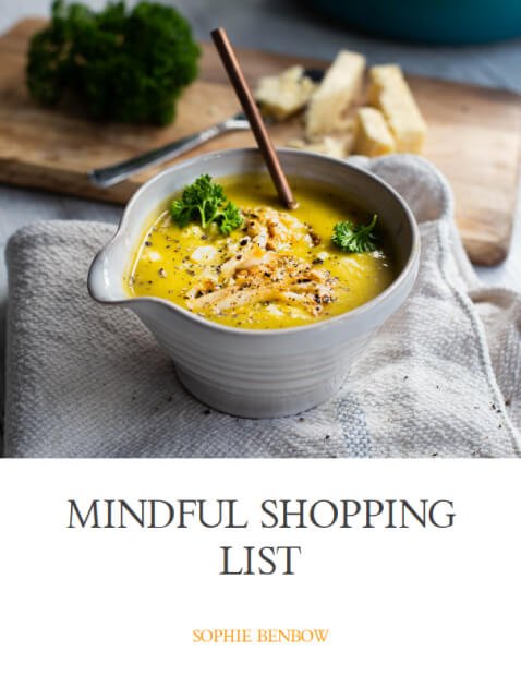 Mindful Shopping List — Sophie Benbow