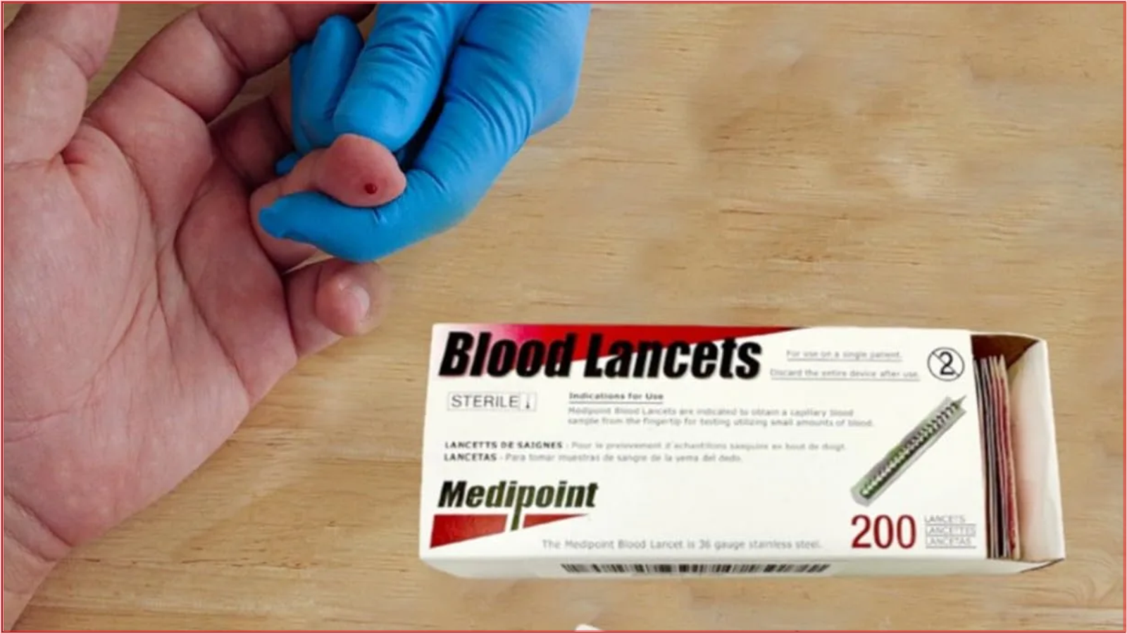 MEDIpoint Stainless Steel Blood Lancets — MEDIpoint