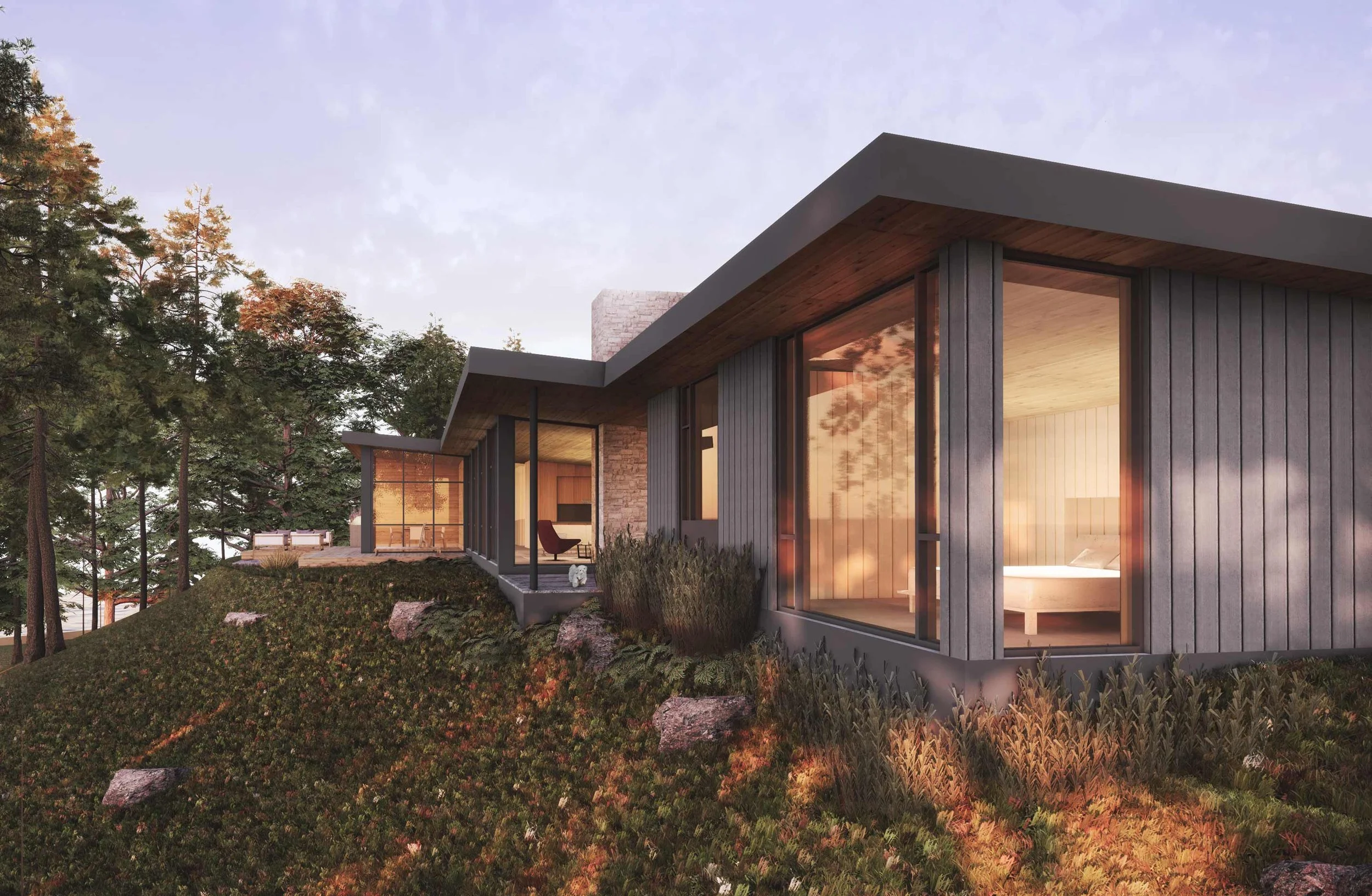 Percy Lake Cottage — Custom Residential Architecture | MTA+D