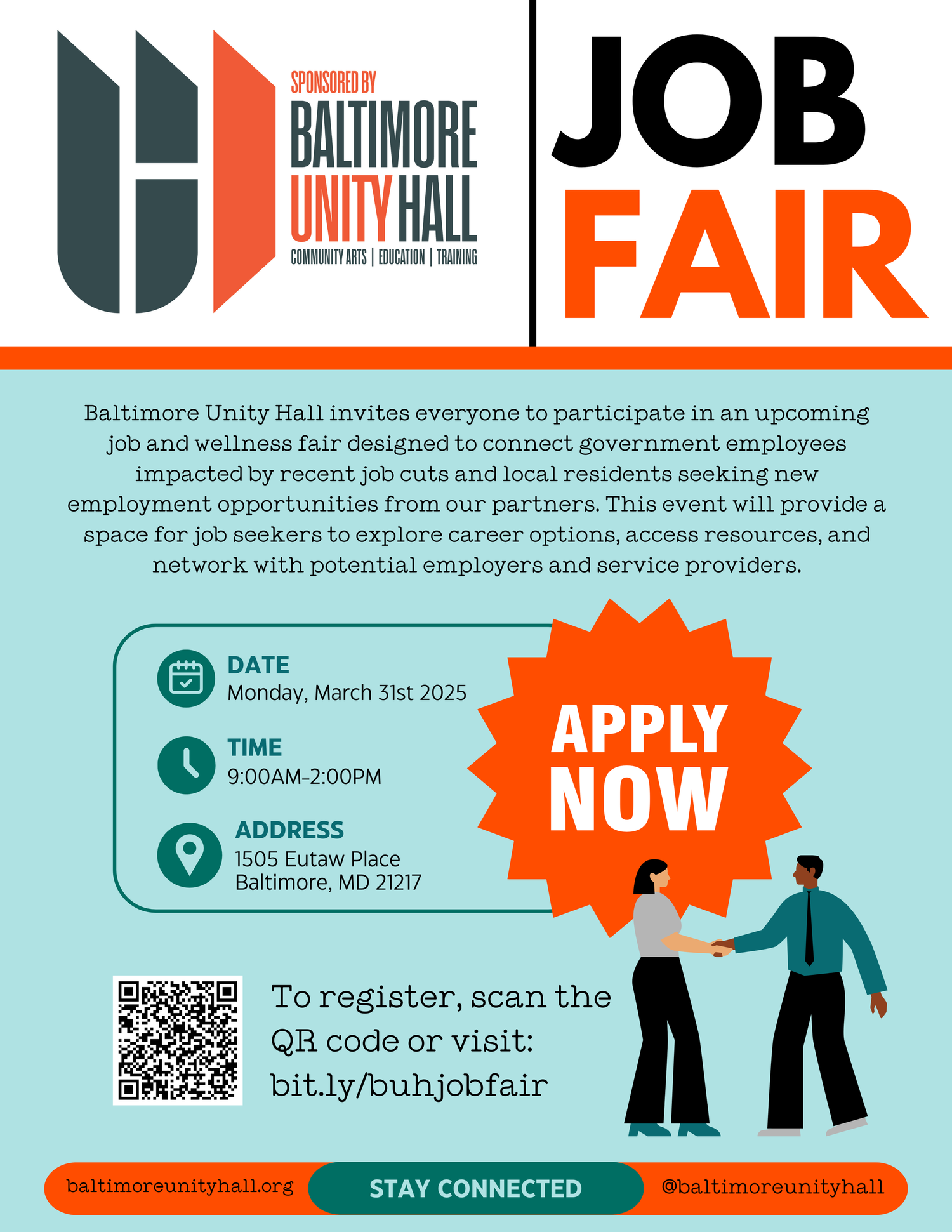 Baltimore Unity Hall Job Fair — Baltimore Unity Hall