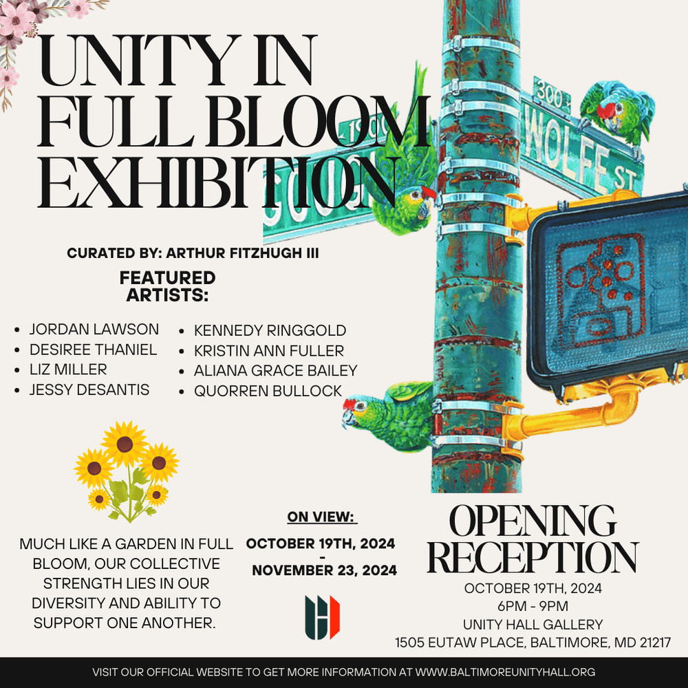 Unity in full bloom — Baltimore Unity Hall