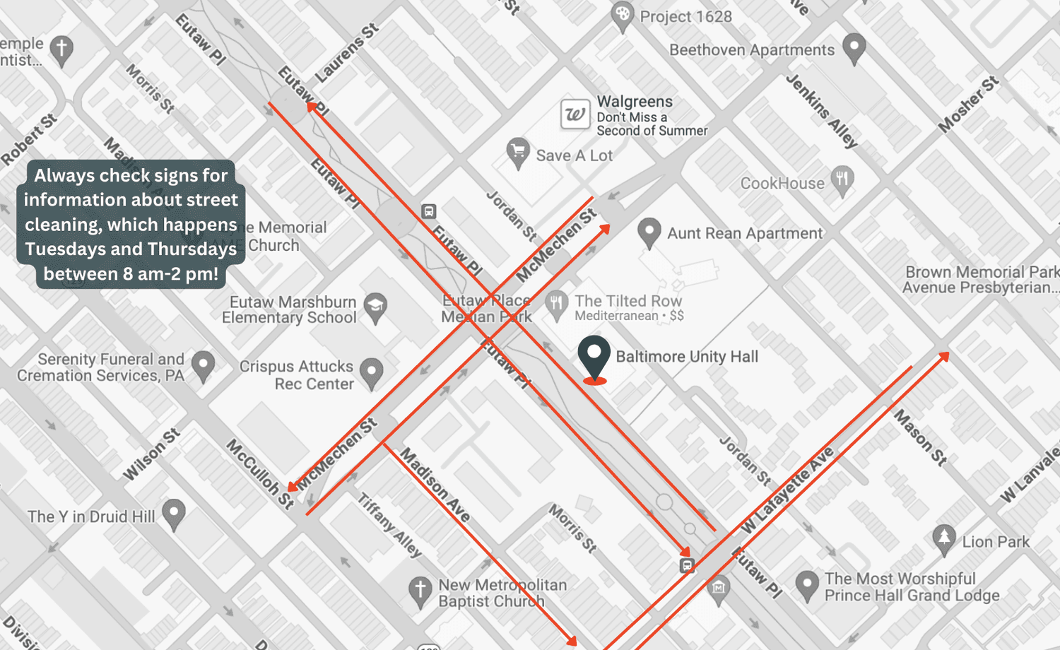 Contact — Baltimore Unity Hall