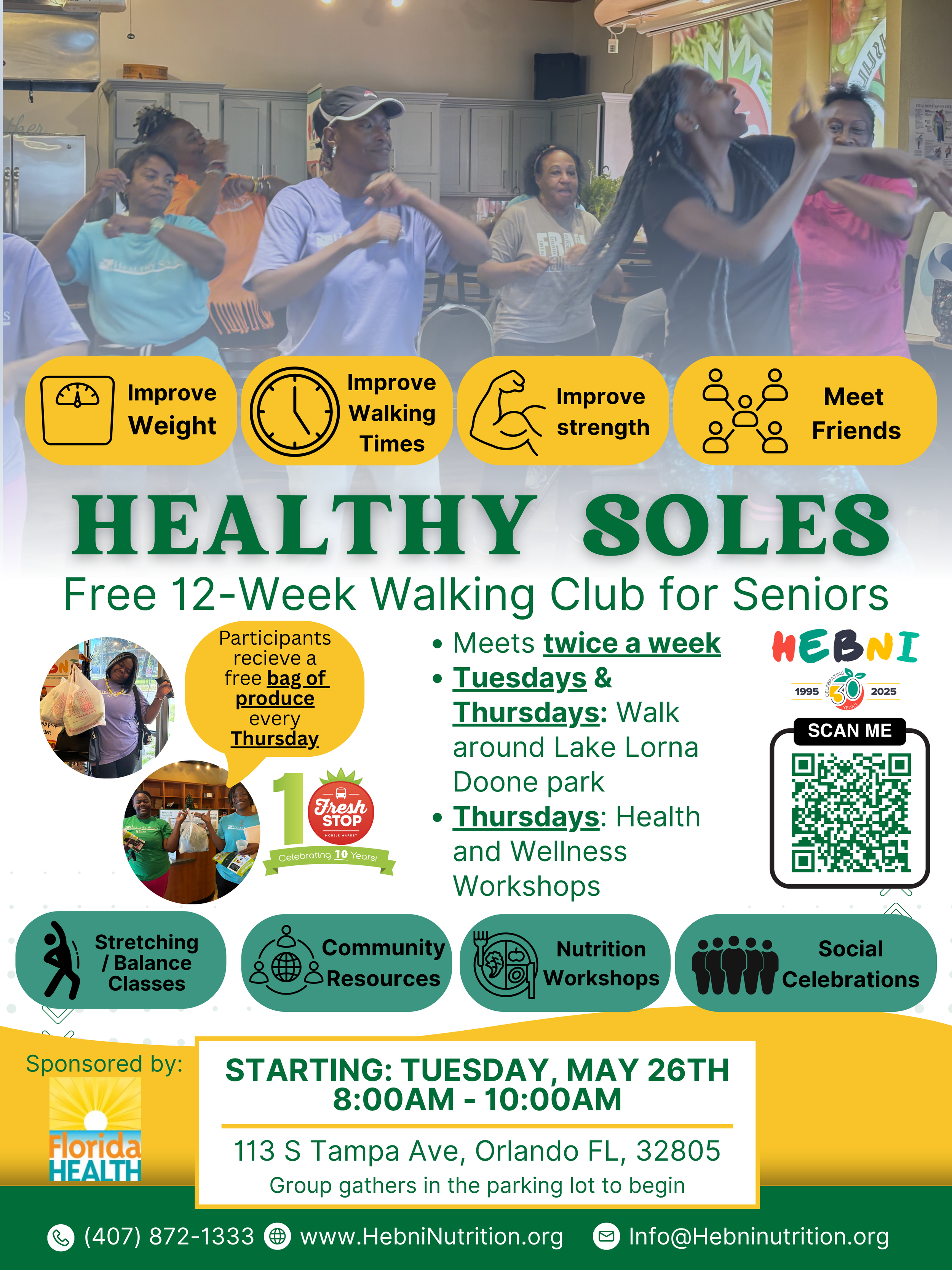Healthy Soles Senior Exercise Program — Hebni Nutrition