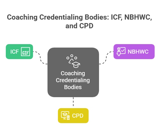 Best Credentialing Body for Coaches: ICF vs NBHWC vs CPD (2025) — ANHCO