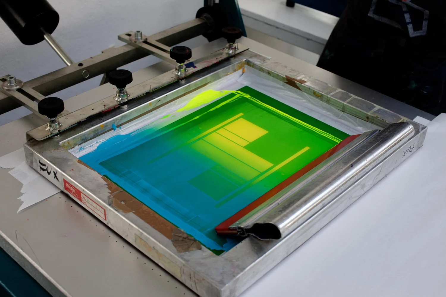 Split-Fountain Silkscreen Development Work — Design & Other