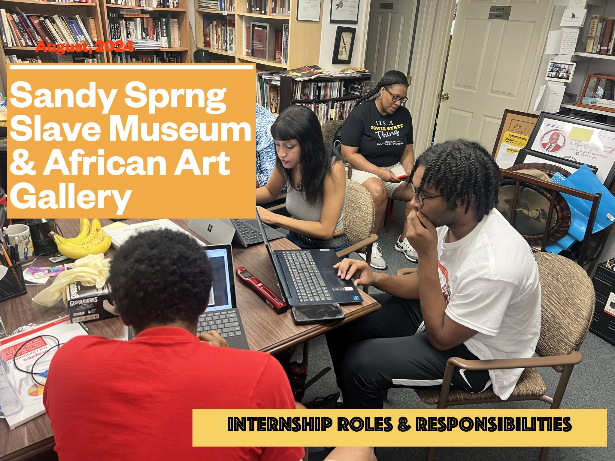 Volunteer — Sandy Spring Slave Museum and African Art Gallery