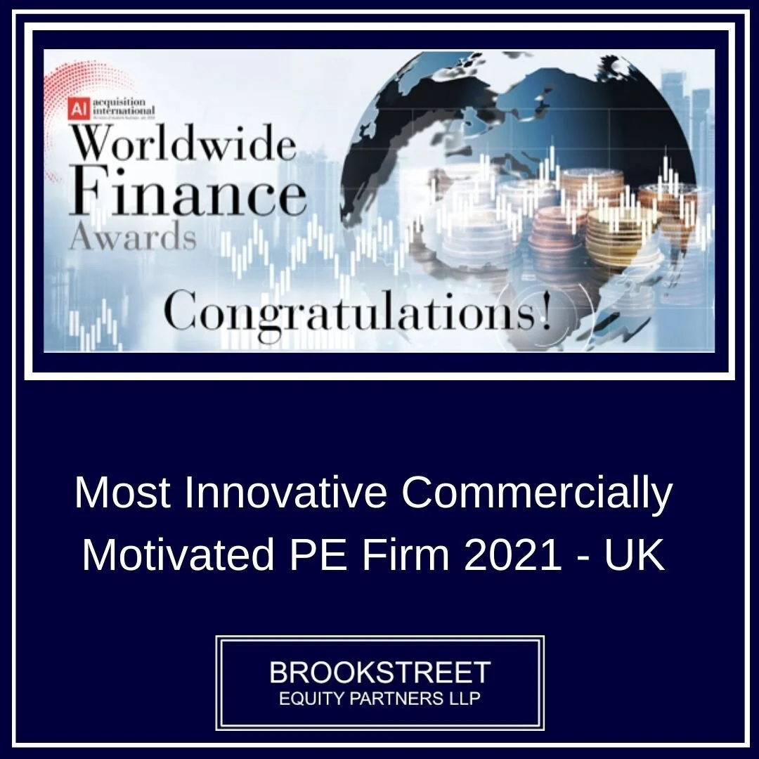 Brookstreet awarded the 'Most Innovative Commercially Motivated PE Firm ...