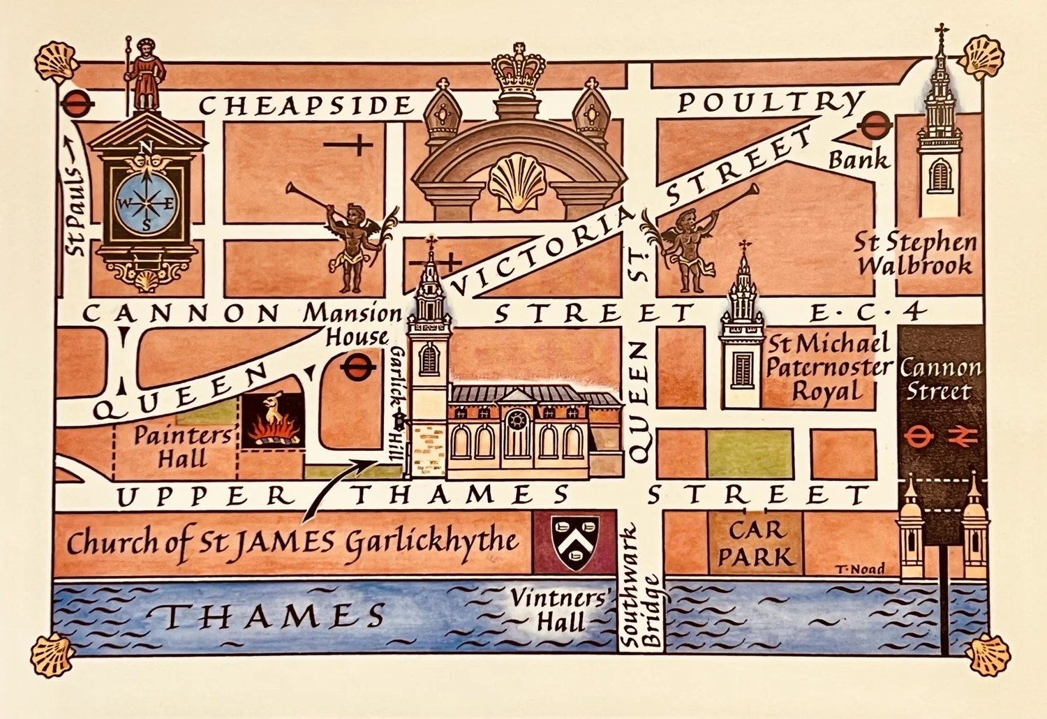 How to find us — St James Garlickhythe
