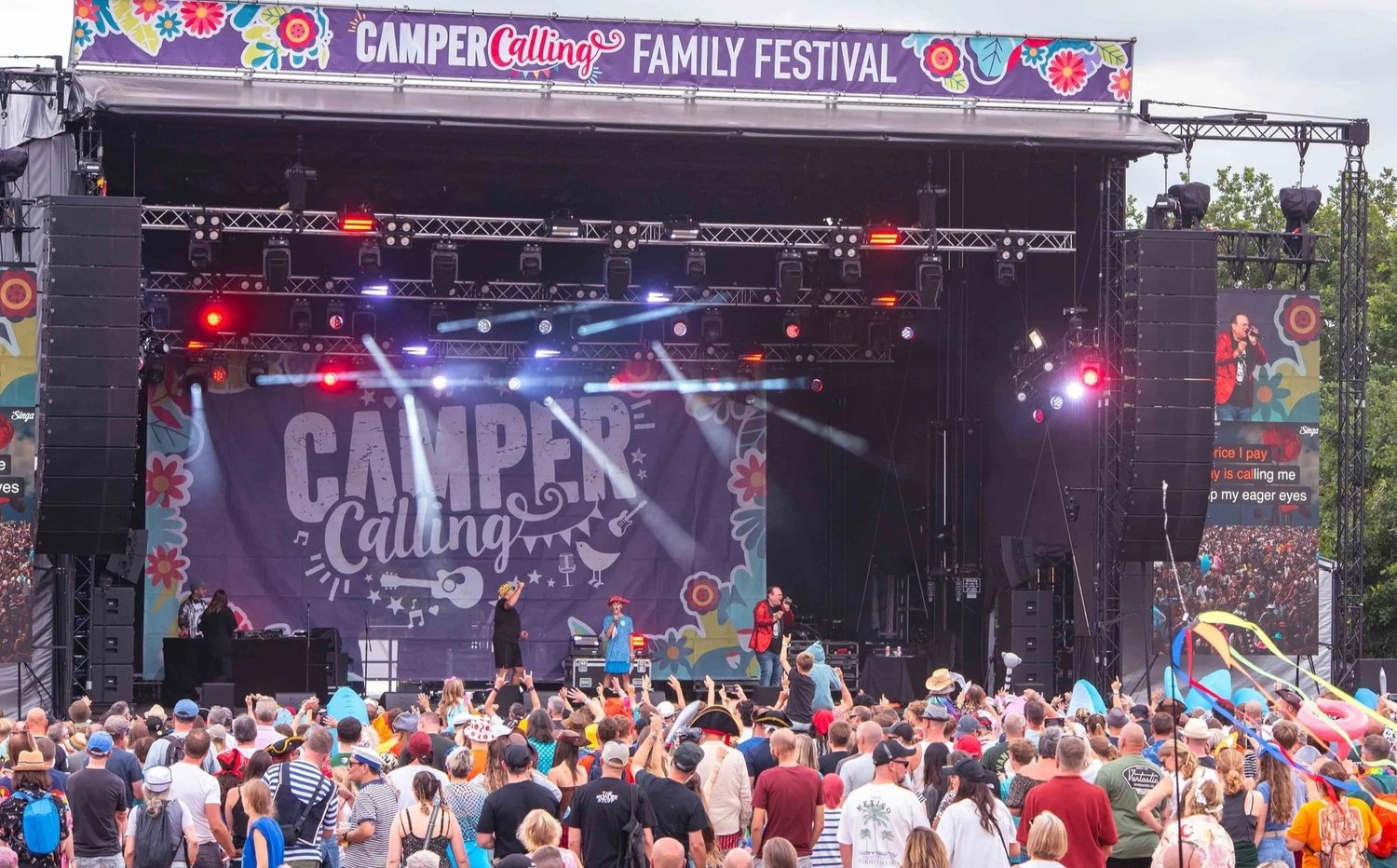 What's On 2026 (Line-Up Poster) — Camper Calling, Ragley Hall, Warwickshire