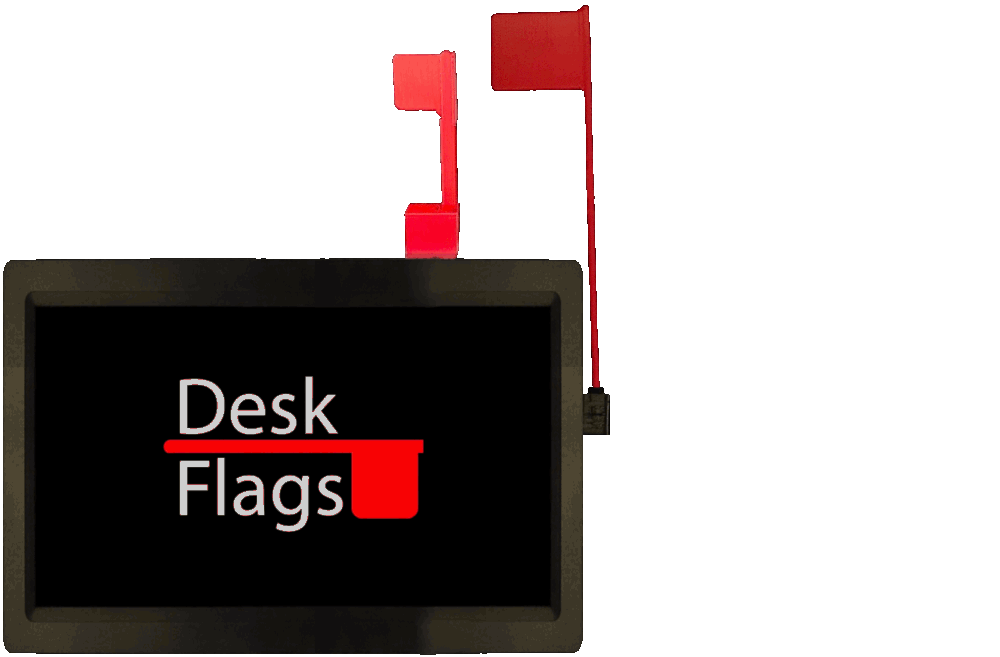 Model A. — Deskflags│Vibrant Plastic Alert Flags For Your Desk ...
