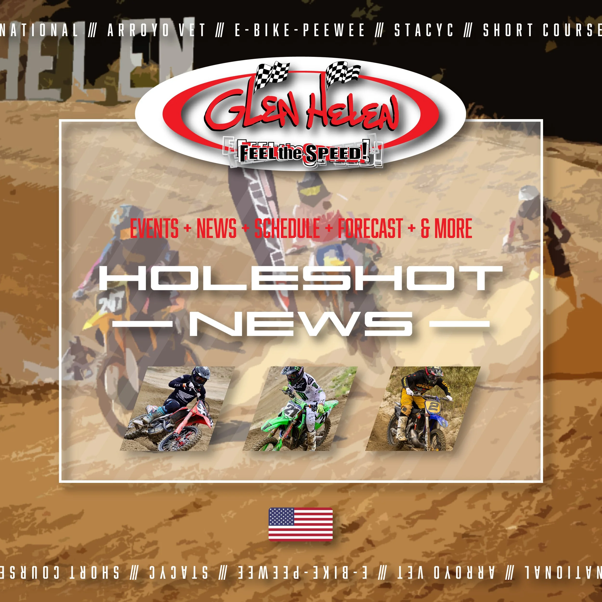 HOLESHOT NEWS — Glen Helen Raceway