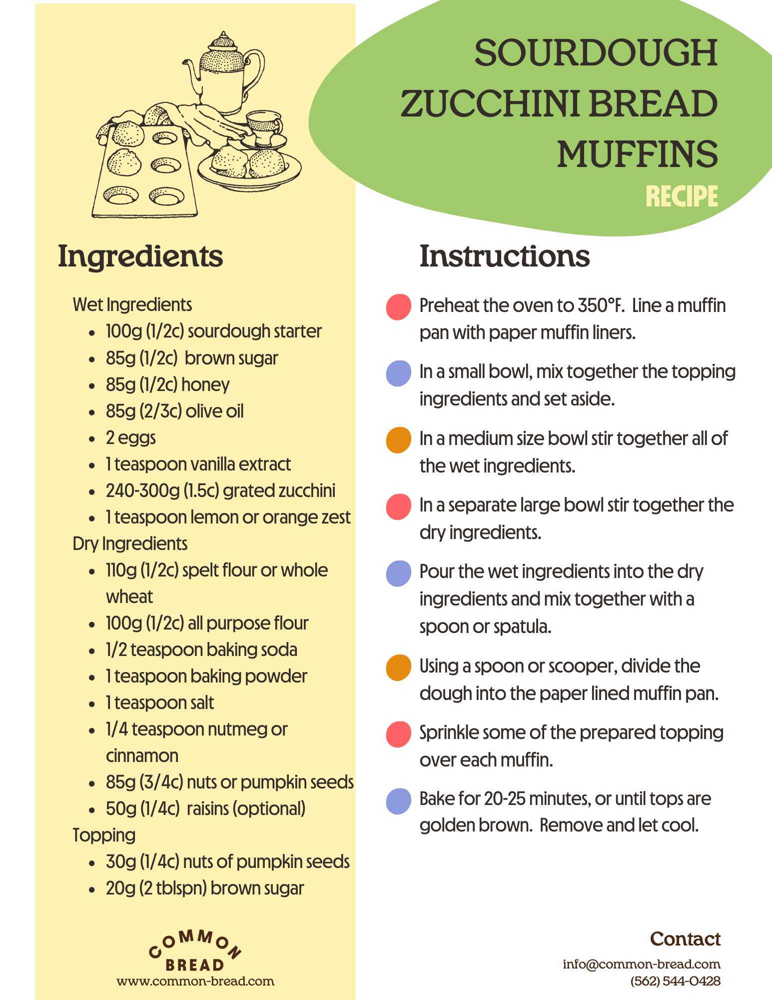 Recipes — Common Bread