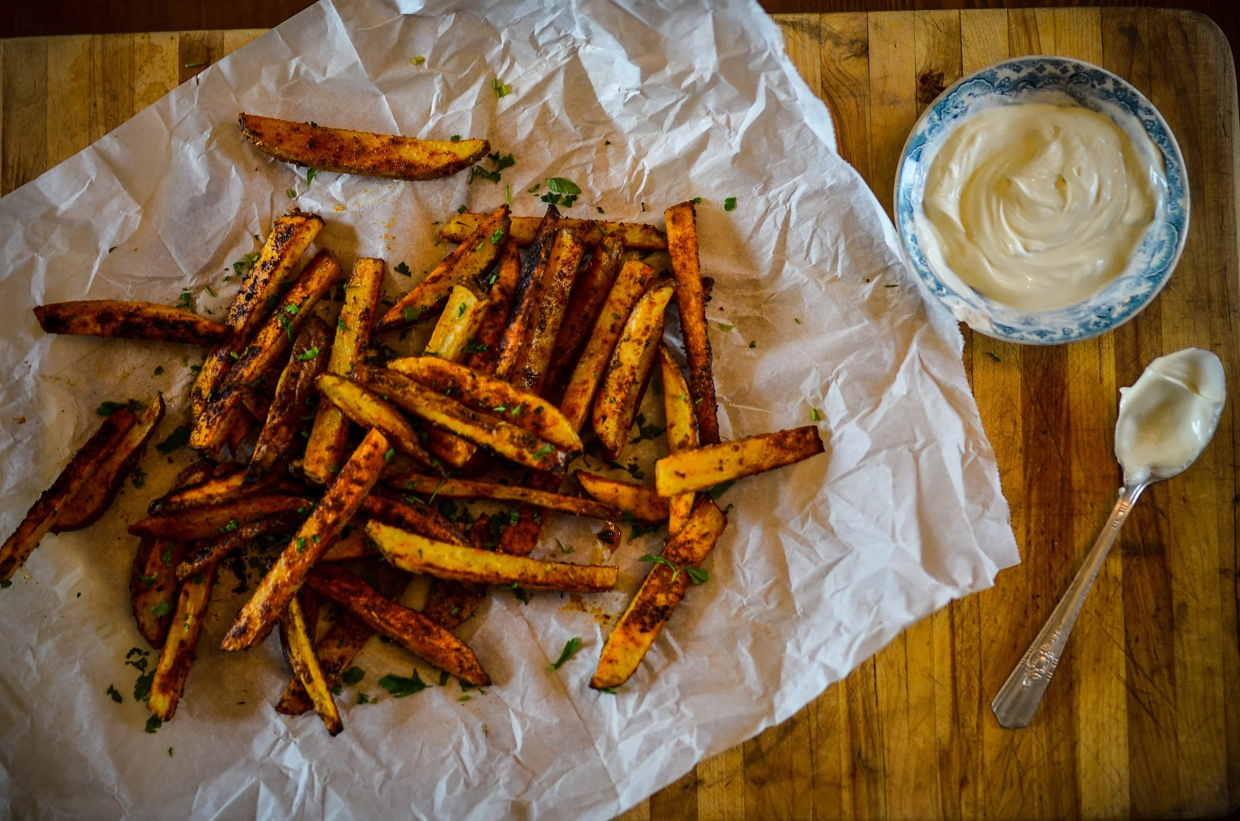 Spicy Oven Fries — The Elliott Homestead