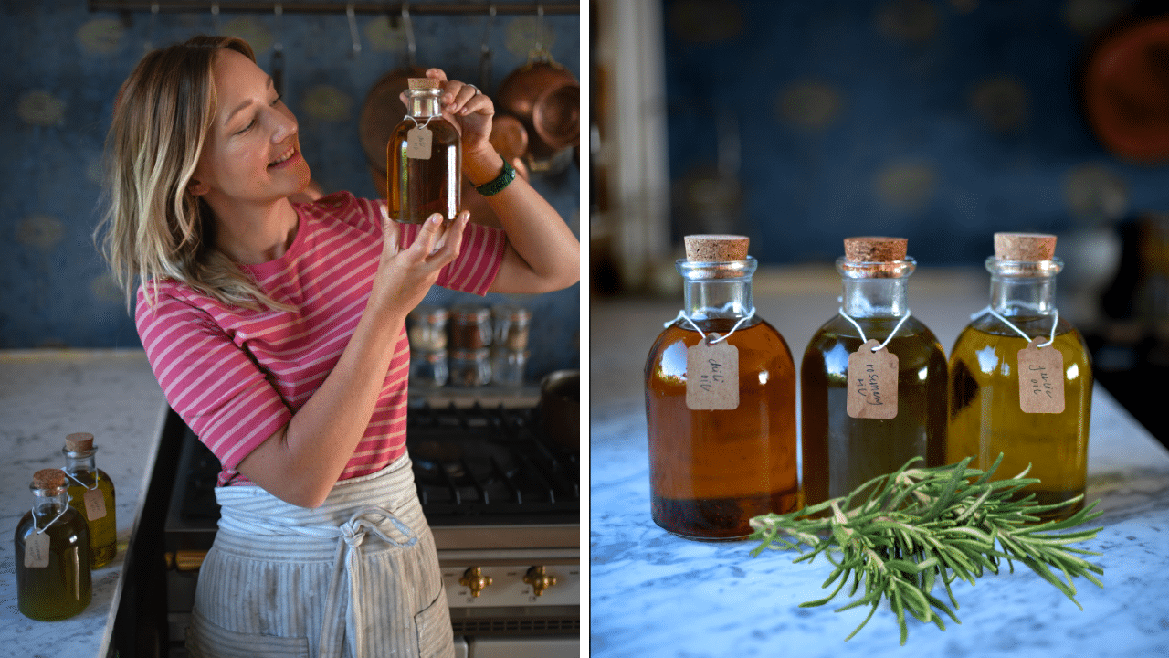 Homemade Flavored Oils. — The Elliott Homestead
