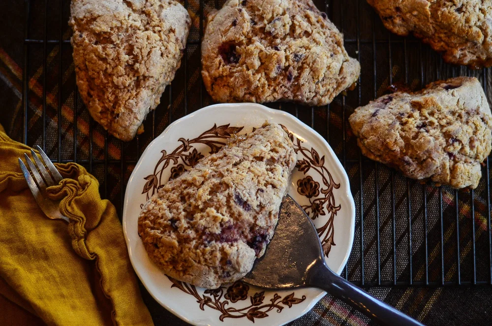 Sprouted Spelt Scones with Berries & Cream — The Elliott Homestead