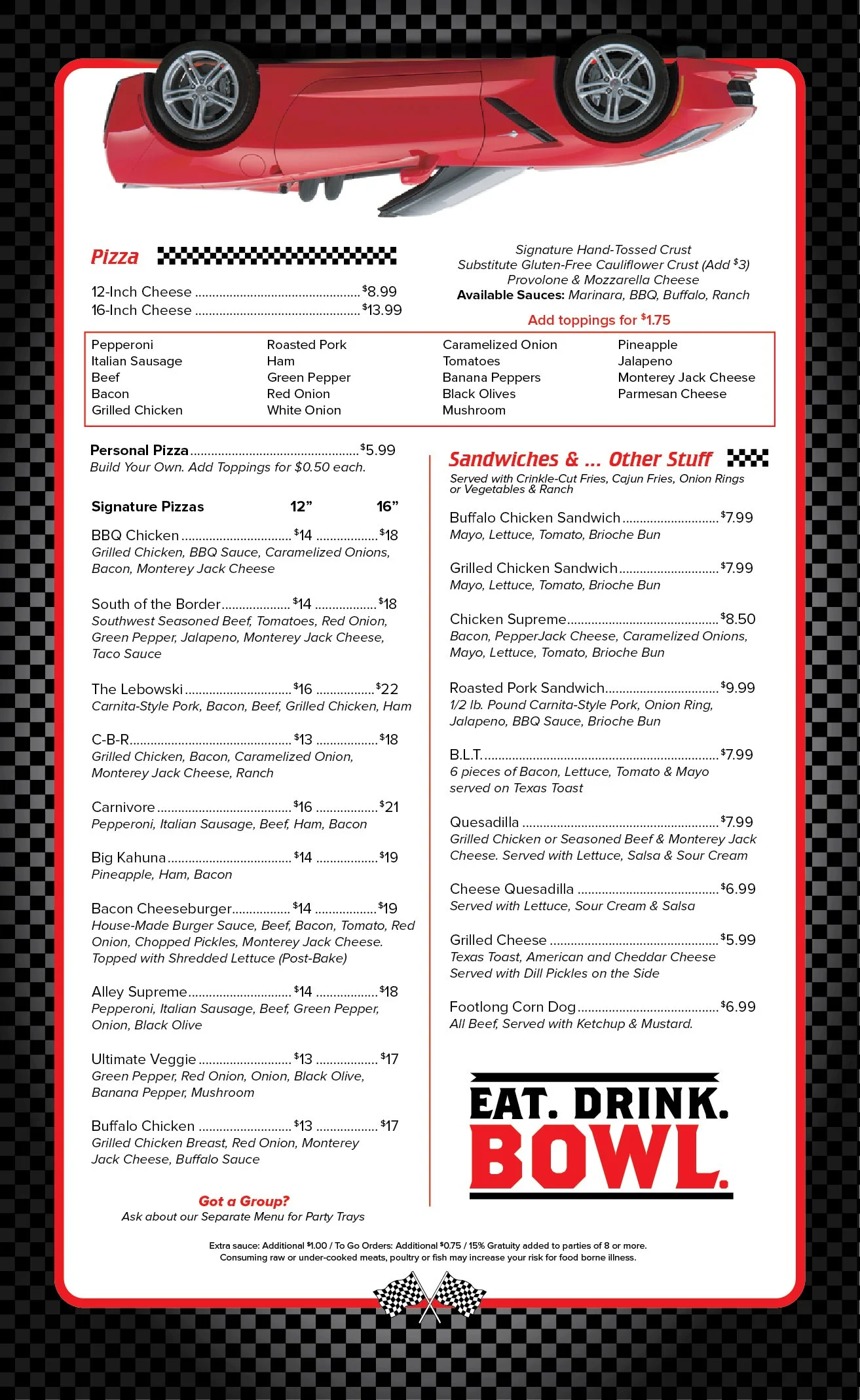 Cafe — Corvette Lanes