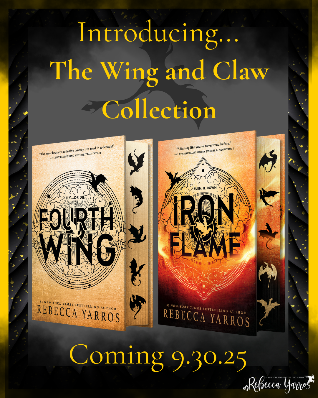 Coming Soon — Rebecca Yarros | #1 NYT Bestselling Author