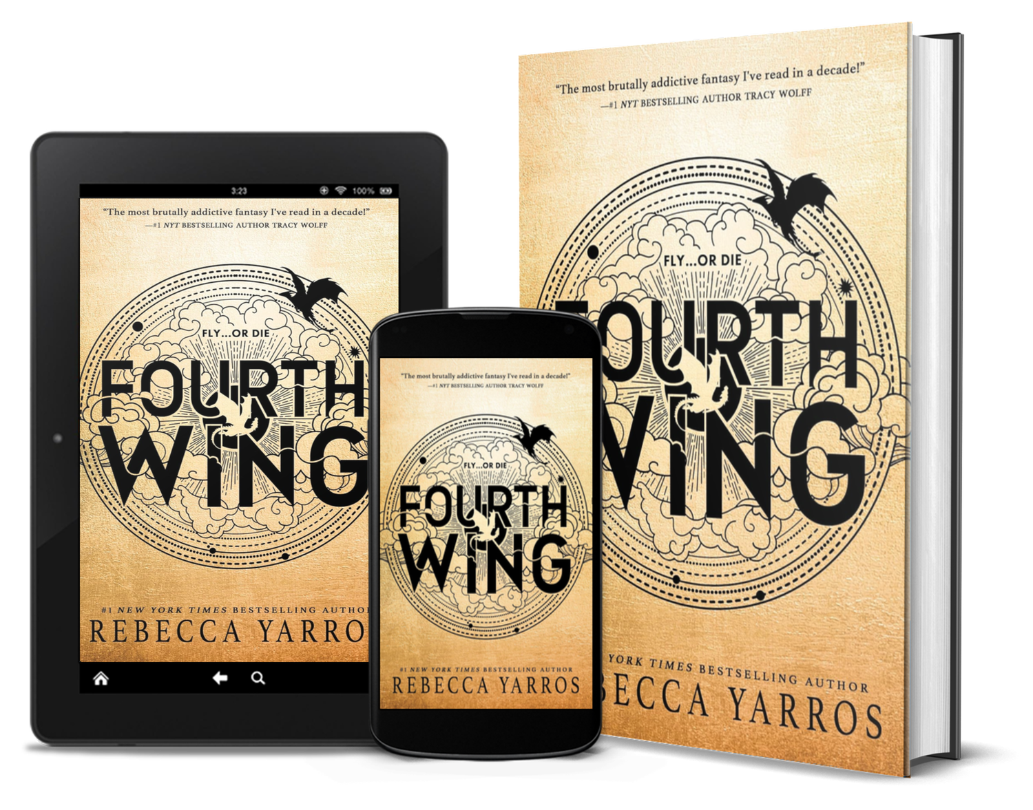 Fourth Wing — Rebecca Yarros | #1 NYT Bestselling Author